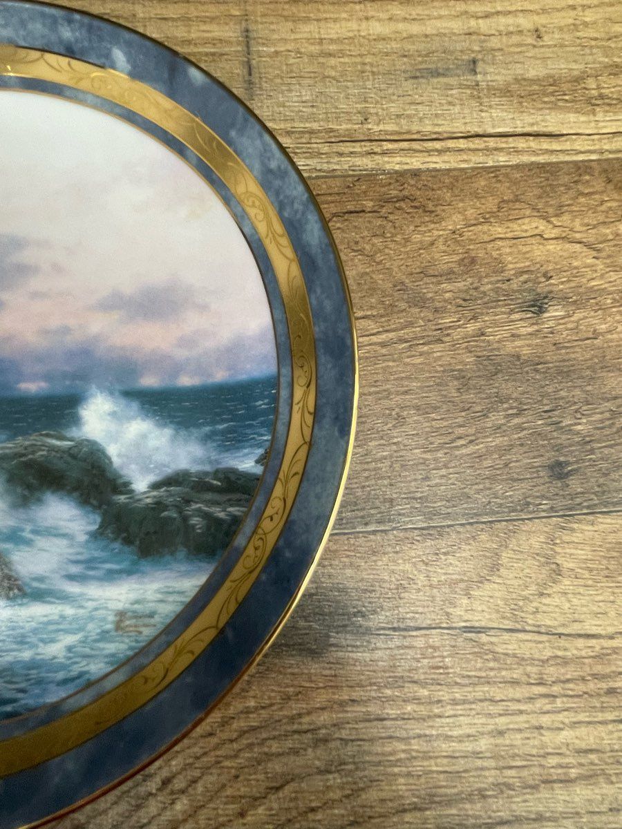 1999 Thomas Kinkade Beacon of Hope Plate 808 A Seaside Memories 1st Is ...